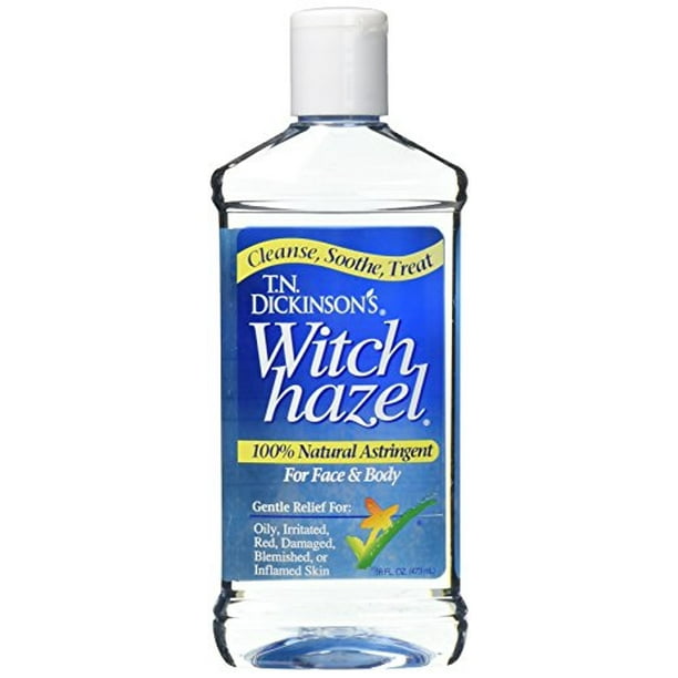 T.N. Dickinson's Astringent, 100% Natural, Witch Hazel 16 fl oz (473 ml ...