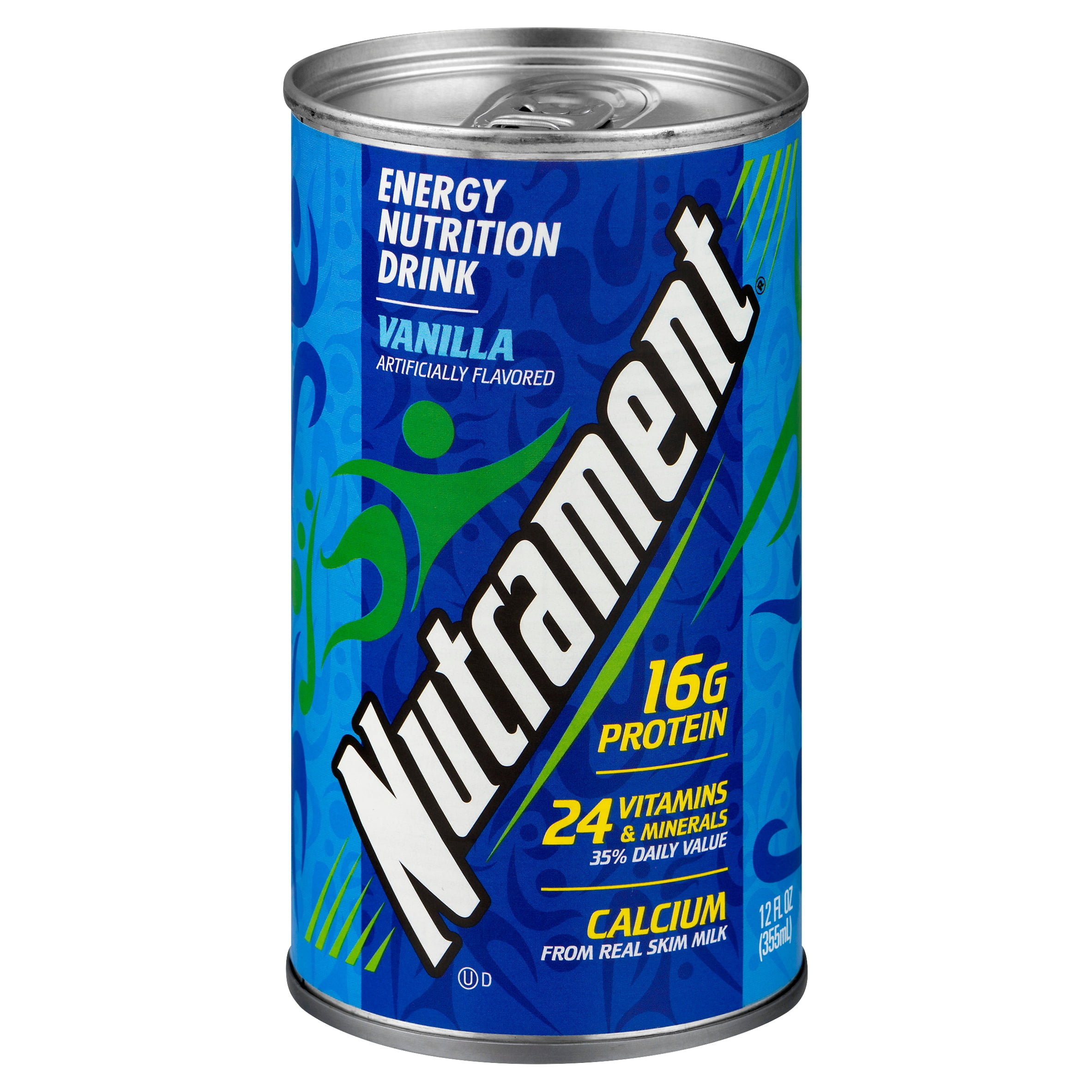 Nutrament Vanilla Energy Nutrition Drink, 12 fl oz - Walmart.com