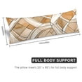 Long Strip Polyester Pillowcase Without Pillow Core Hidden Zipper ...