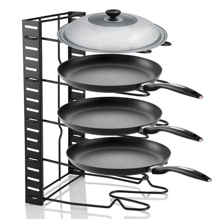 TOPINCN Multi Tiers Pot Frying Pan Lid Storage Rack Organizer Kitchen ...