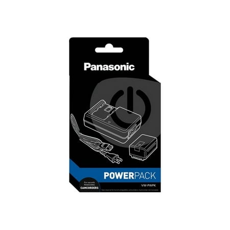 Panasonic Power Pack for Consumer Camcorder, Black (VW-PWPK) | Walmart ...
