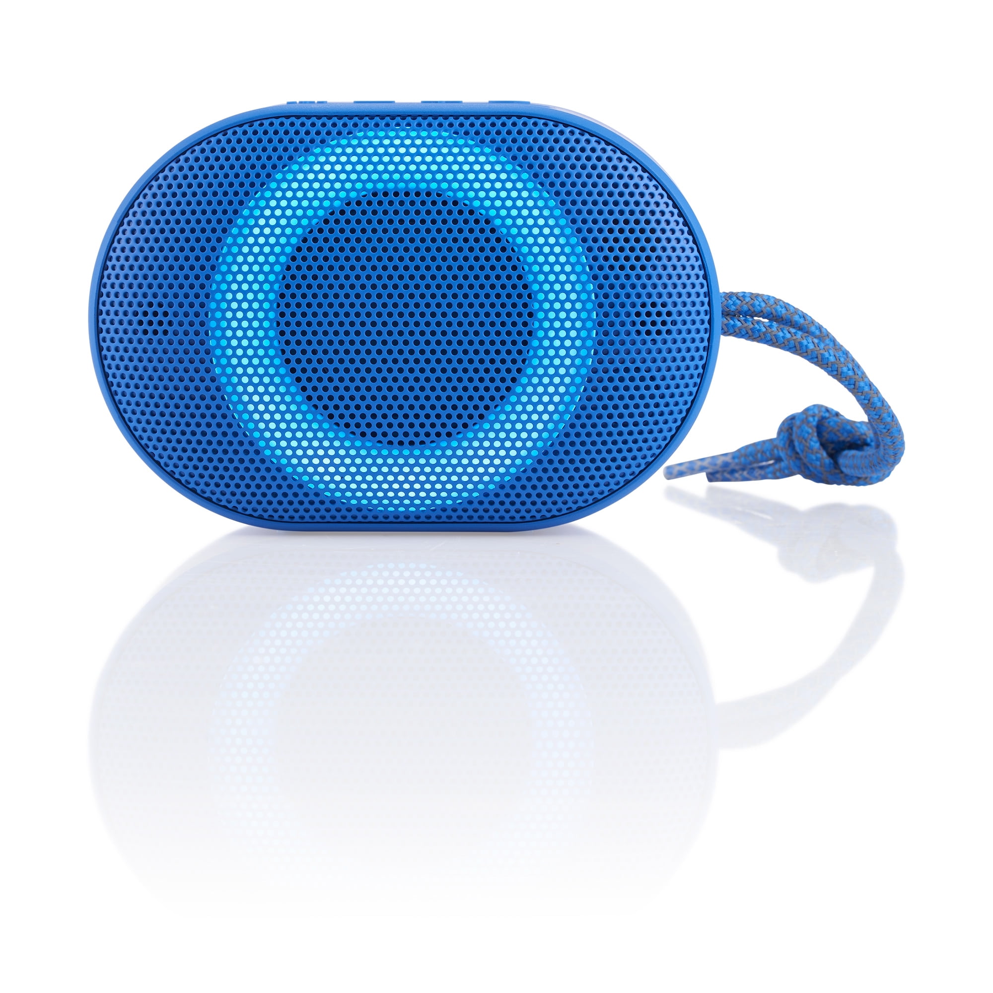 onn. Wireless Bluetooth Speaker with LED Lighting, Cobalt – Walmart ...