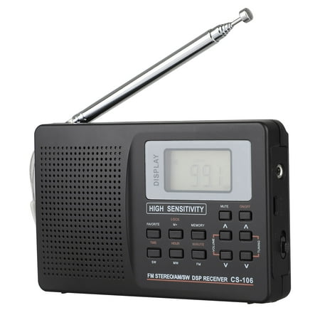 YUNDAP Radio Digital World Full Band Radio Receiver AM/FM/SW/MW/LW ...