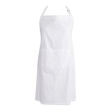 DII Modern Style 100 Percent Cotton XL Chef Apron in White Finish ...