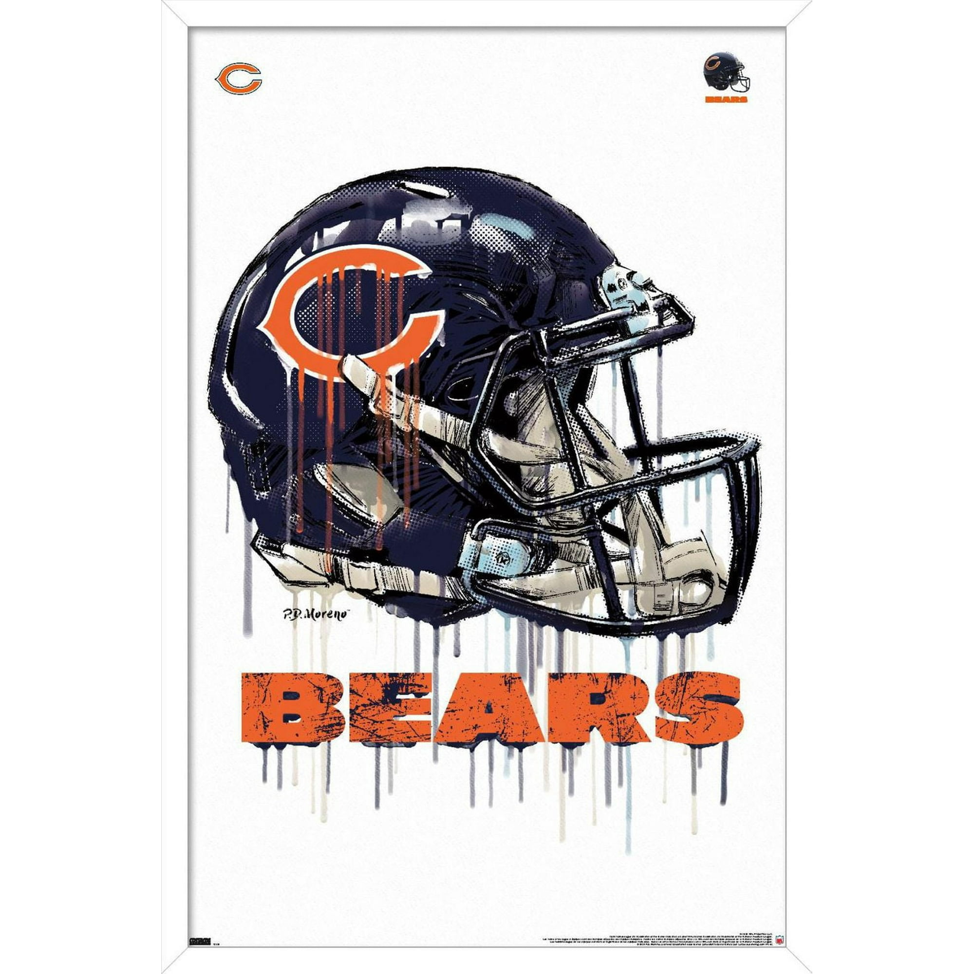 Click here for Trends International Nfl Chicago Bears - Drip Helm... prices