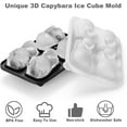 Capybara Ice Cube Tray Fun Shapes, Odd Novelty Cute Capybara Gifts ...