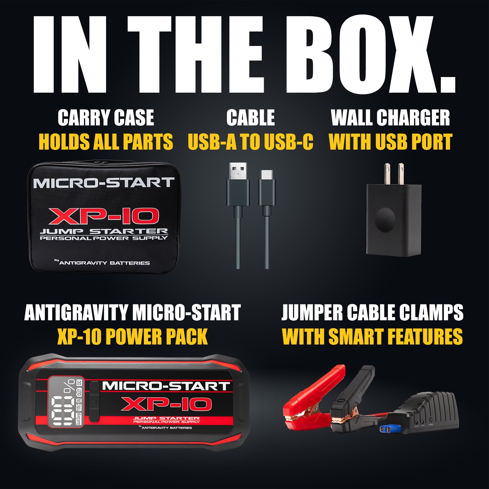 Antigravity Micro-Start XP-10 3000A 12V Lithium Jump Starter Portable ...