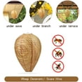 Naler Paper Wasp Nest 4 Pack - Decoys Safe Hanging Fake Wasp Deterrent ...