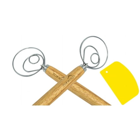 2 Pack Danish Dough Whisk Large 135 inches Torwood Stainless Steel ...