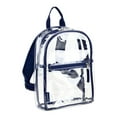 Eastsport Unisex Clear Mini Dome Backpack, Black Trim - Walmart.com