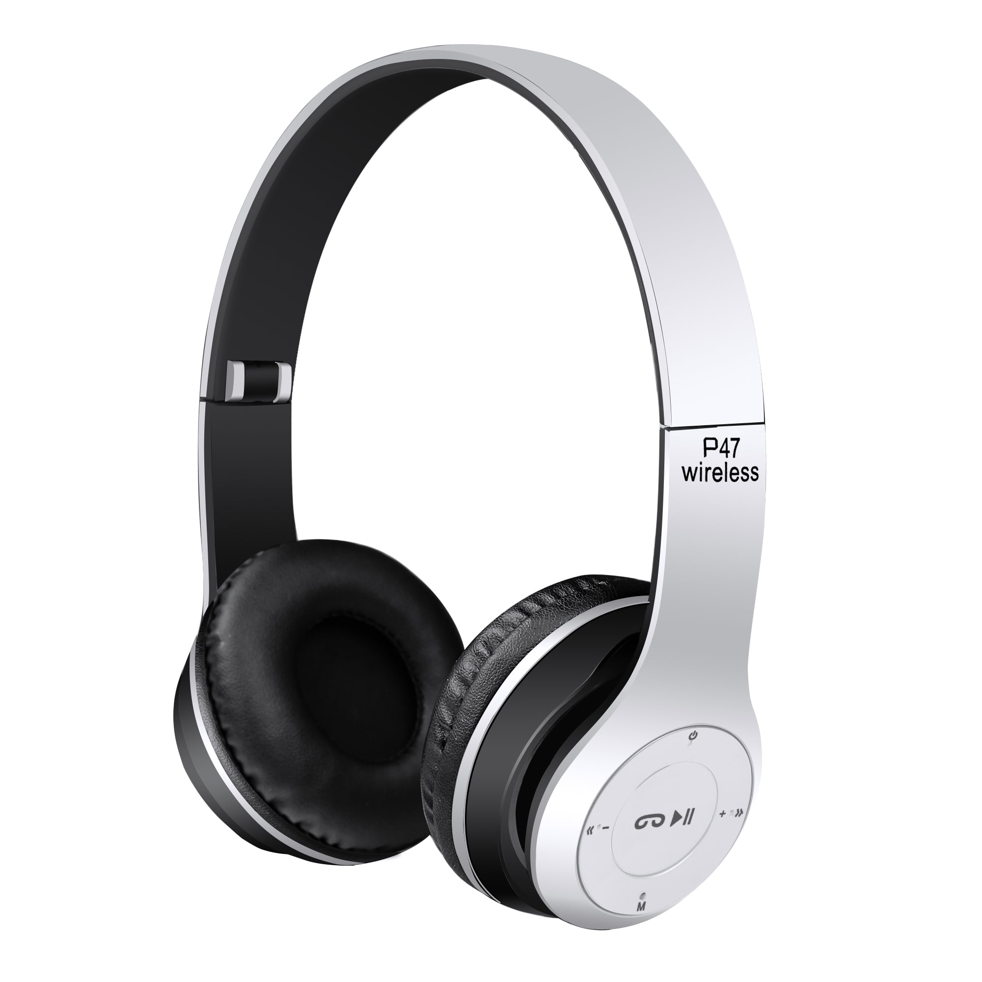 AGPtek Wired or Wireless Headphones Over Ear Fold-able Stereo Noise ...