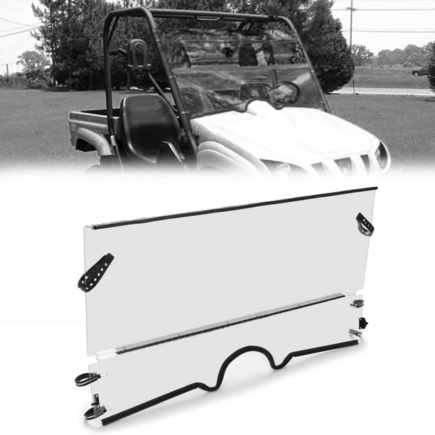 Kojem Front Clear Folding Windshield 1/4" 6mm Thick Windscreen for 2004 ...
