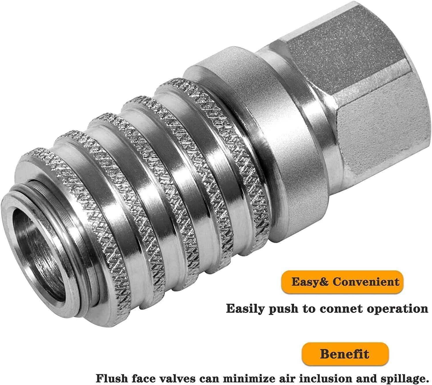 PD Test Port and Diagnostic Equipment Quick Coupler Female 1/4"-18 ...