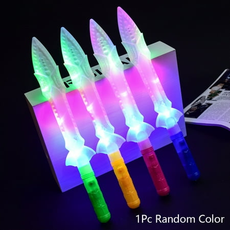 Light Colorful Eletronic Sword Cutlass Lightsaber Halloween Toys ...