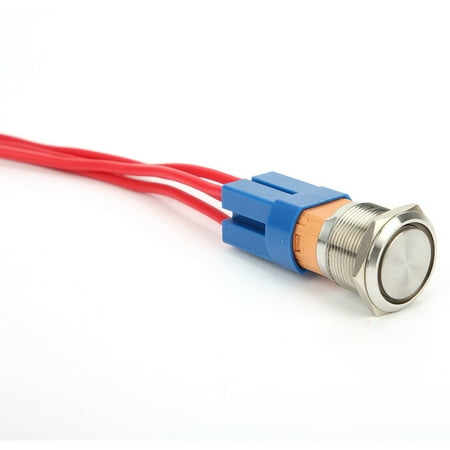 Pushbutton Switch Metal Button Switch 4pin Push Button Switch 22mm ...