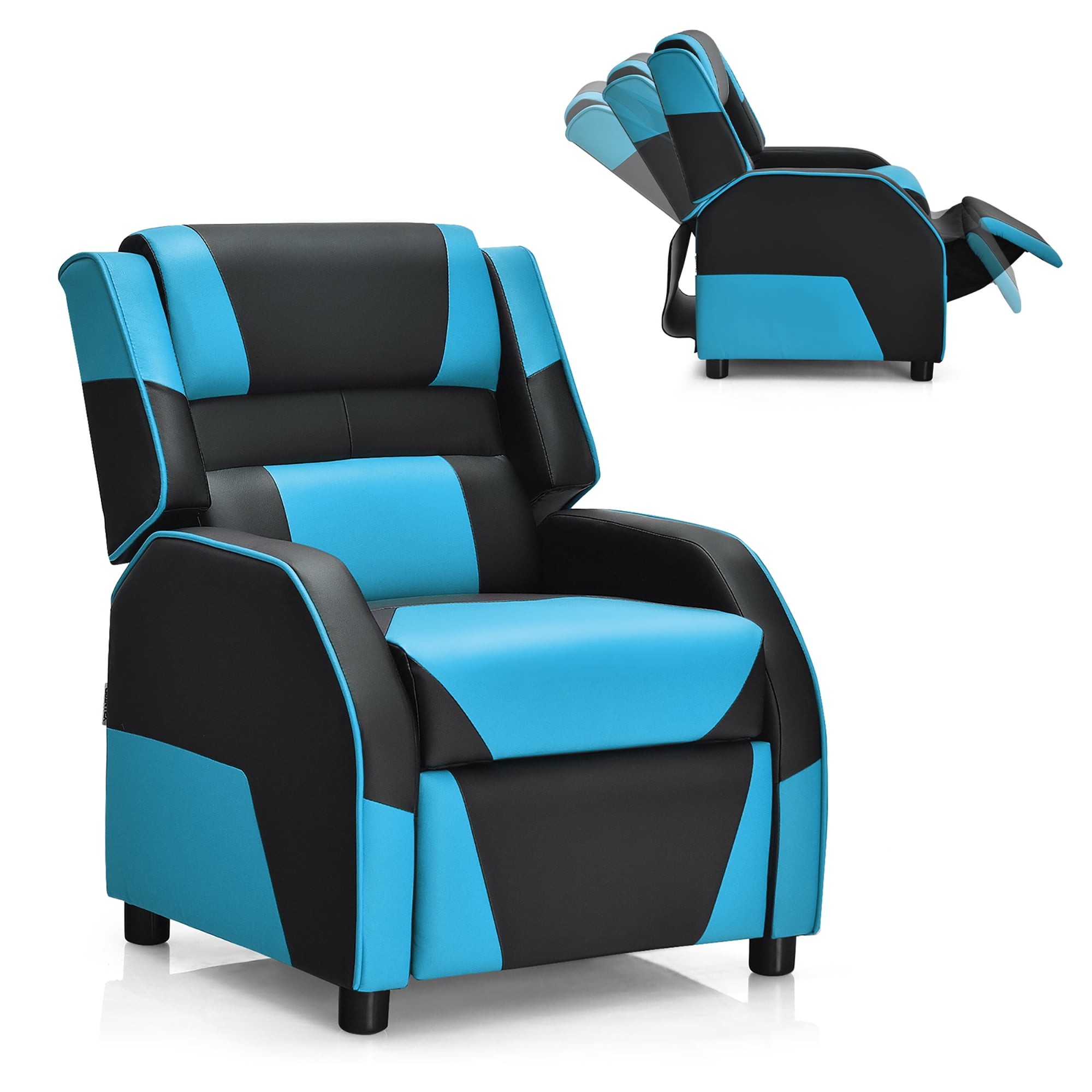 Click here for Costway Kids Youth Gaming Sofa Recliner W/Headrest... prices