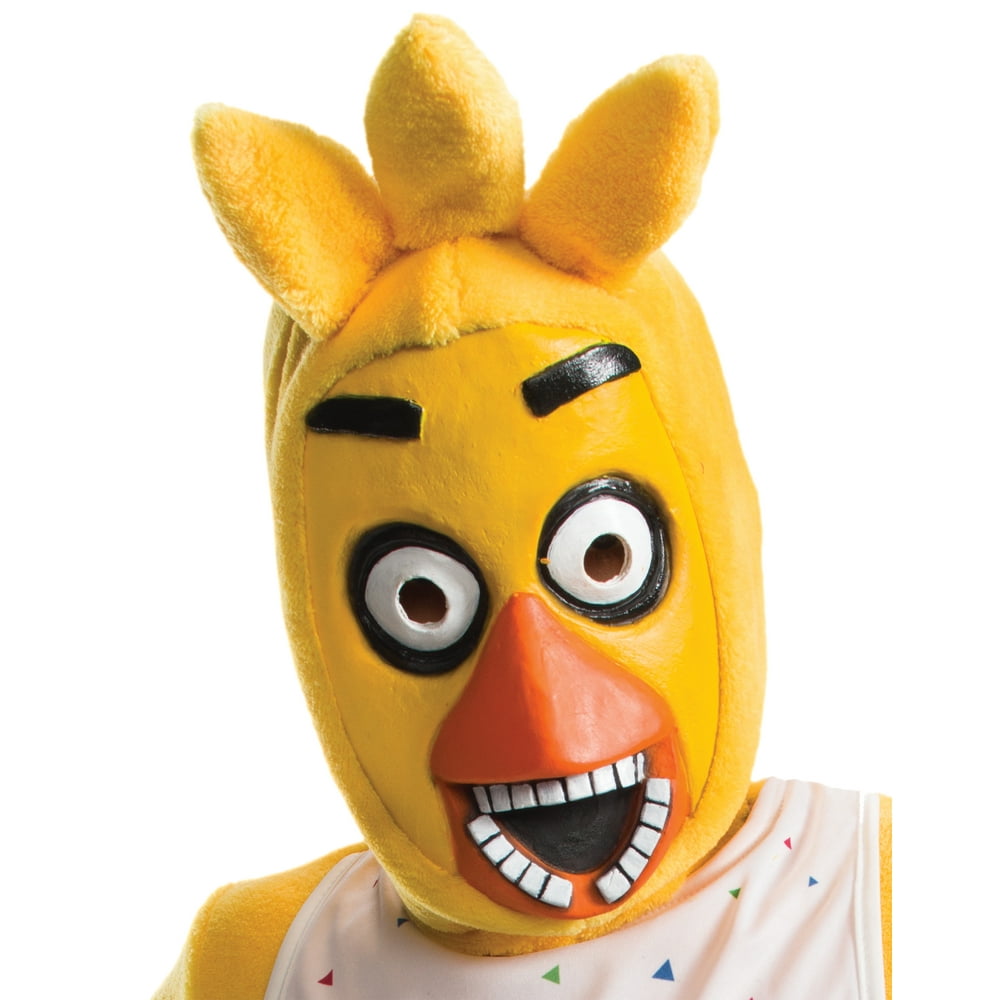 Fnf Chica Child 3/4 Mask - Walmart.com - Walmart.com