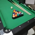 Kojooin Muitfunctional Pool Table, Portable Game Table, Indoor Velvet ...
