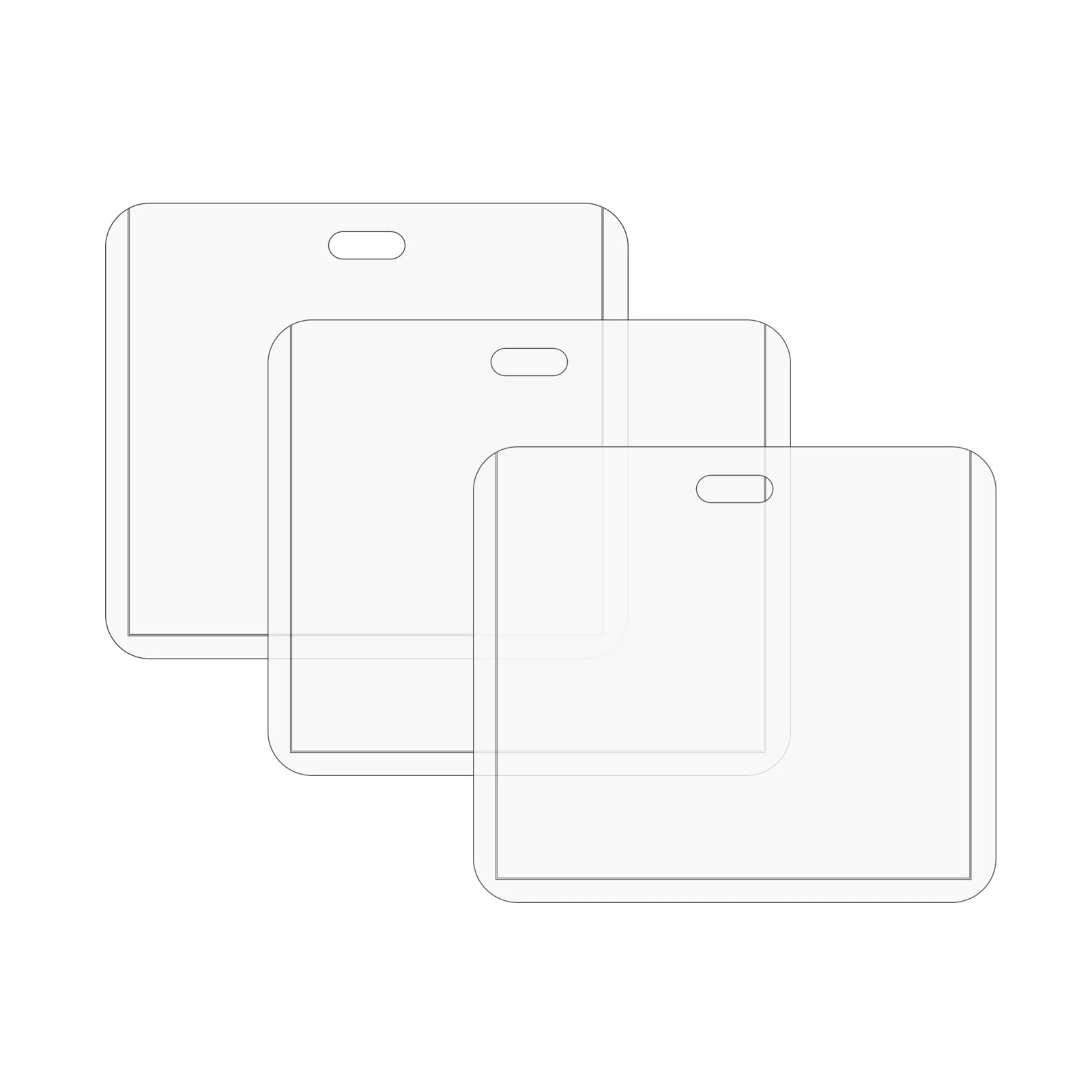 Medcursor Clear Plastic ID Card Holder Case Health Card Protective Card medcursor-clear-plastic-id-card-holder-case-health-card-protective-card