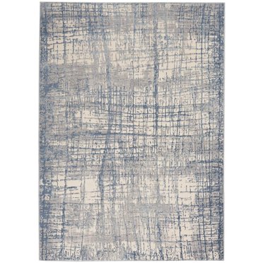 Calvin Klein Modern Abstract Area Rug, CK950 Rush Collection, High-Low ...