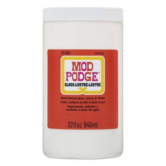 Mod Podge Sealer, Glue, and Finish, Gloss Finish, 8 fl oz - Walmart.com