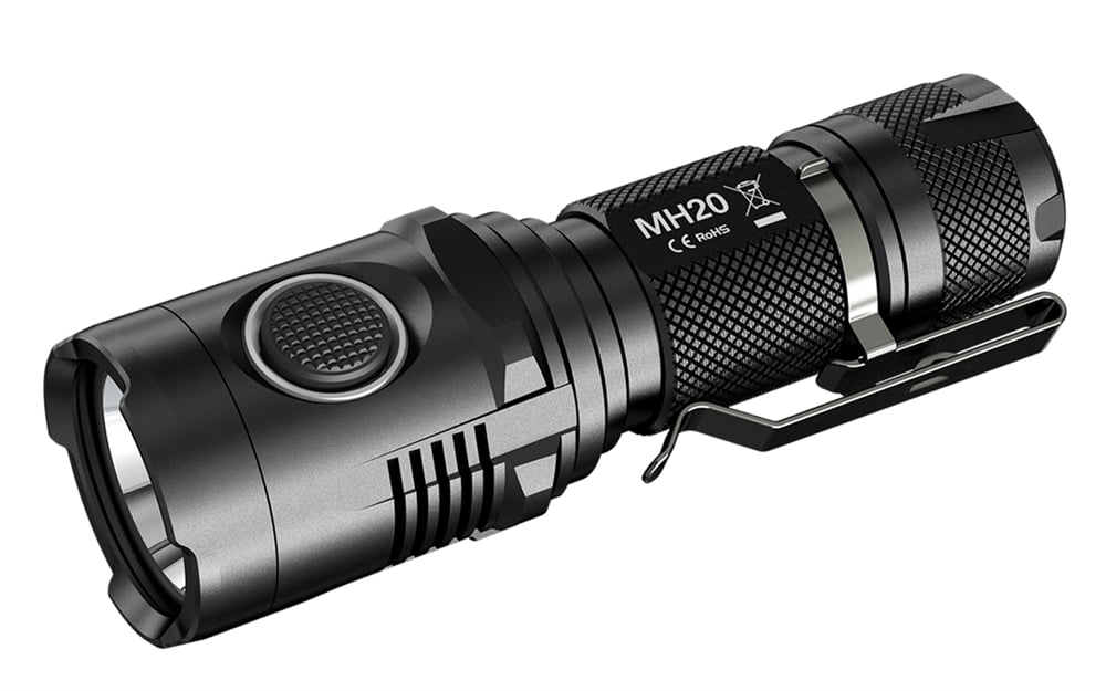 Nitecore MH20 Neutral White 1000 Lumen USB Rechargeable Tactical LED ...