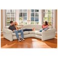 Intex Inflatable Corner Sofa Soft Beige 101" X 80" X 30" (2-Pack ...