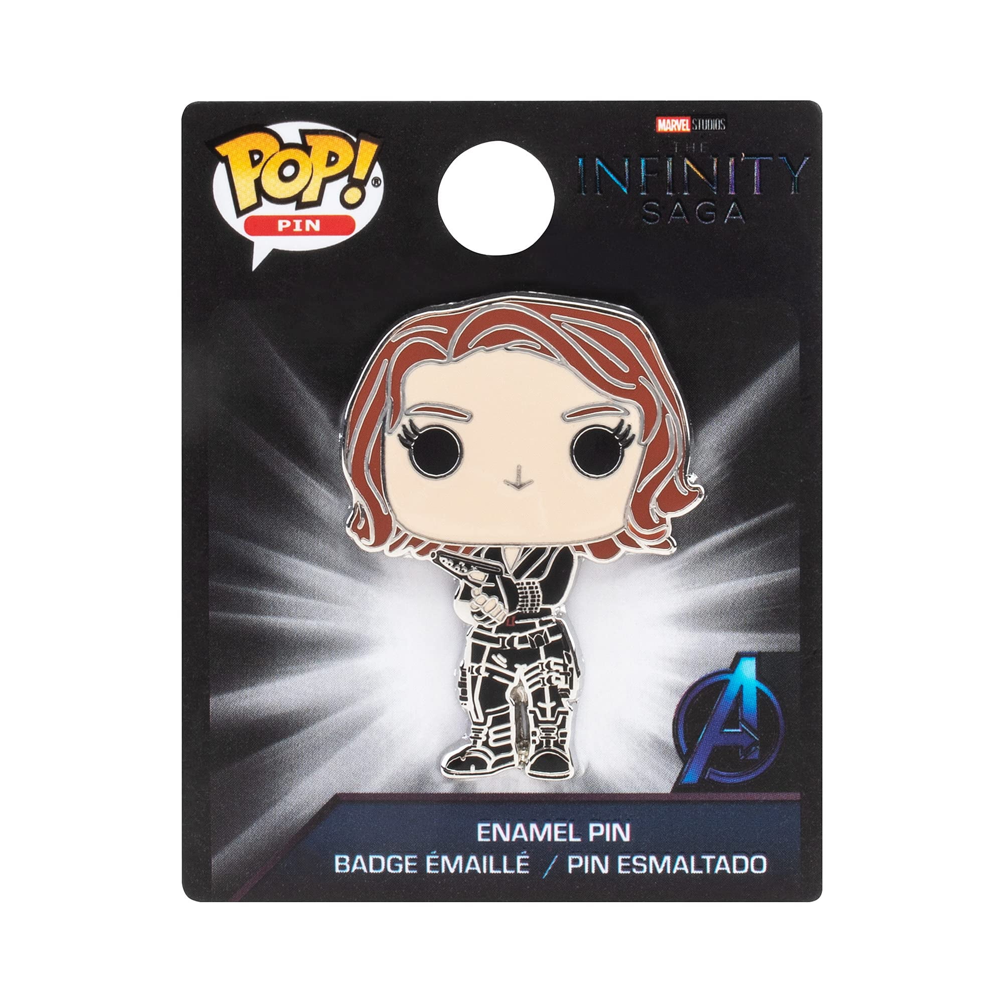 Funko POP! Pin Marvel Avengers Assemble - Black Widow Pin Exclusive ...