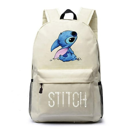 Stitch Backpack Black Starry Sky Large Capacity Student Schoolbag Tide ...