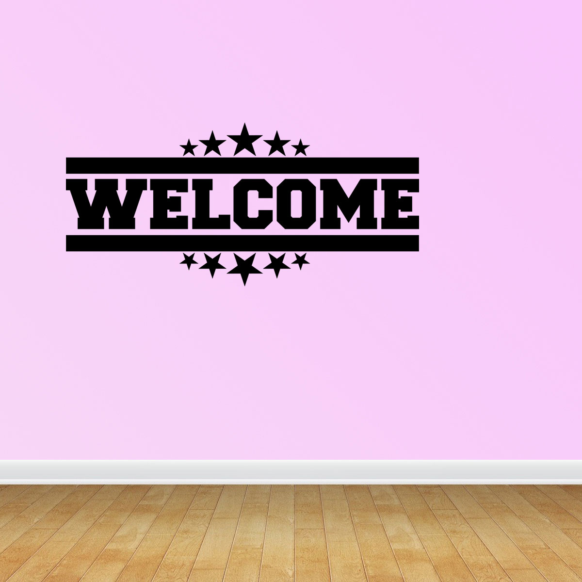 Welcome Door Sign Vinyl Wall Decals Vinyl Decals Welcome Decal Door ...