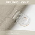 Cordless Roller Shades Hardware Kit with 3 PCS Silver Metal Mounting ...