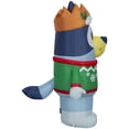 5 ft Bluey in Sweater Christmas Airblown Yard Inflatable, Multicolor ...