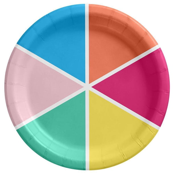 Paper Plate Color Wheel