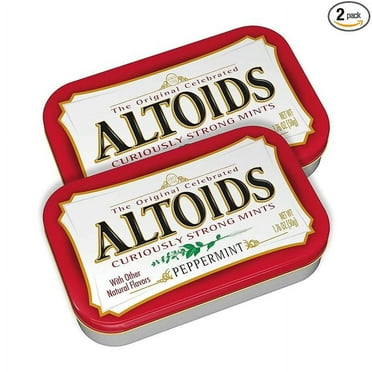 Altoids Wintergreen Curiously Strong Mints 1.76 oz (Pack of 2 ...