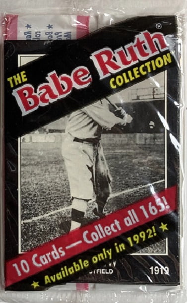 Collectible The Babe Ruth Collection Baseball Card Unopened Pack ...