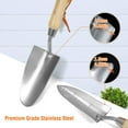 WORKPRO Garden Tools Set, 7 Piece Stainless Steel Heavy Duty Gardening ...