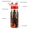 Hunger Movie Game Water Bottle with Straw Lid Vacuum Insulated ...