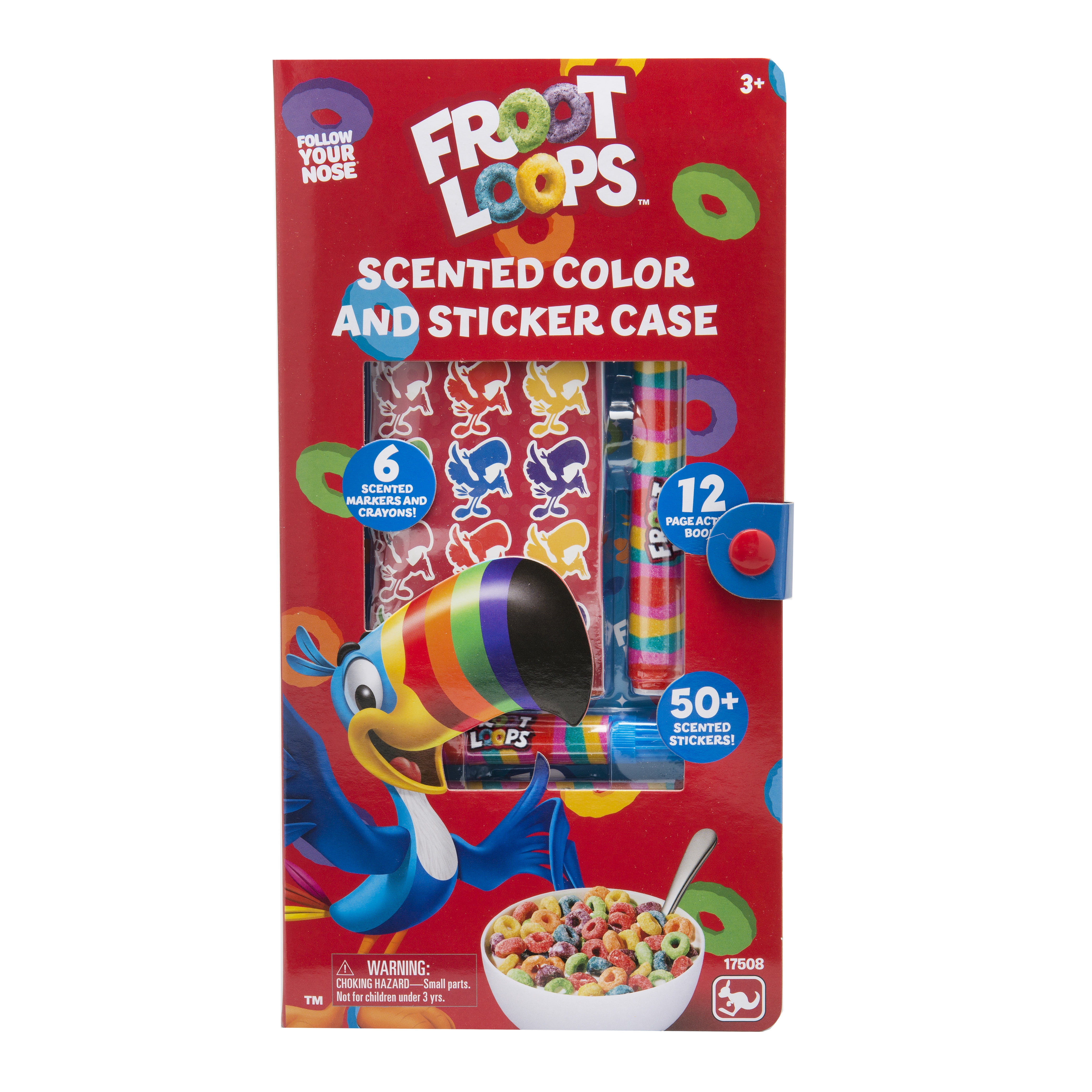 Kangaru Brand Froot Loops Color and Sticker Case - Walmart.com