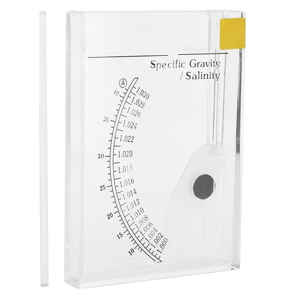 Salt Meter, Perfectly Test Sea Hydrometer Saltwater Accurate Salinity ...