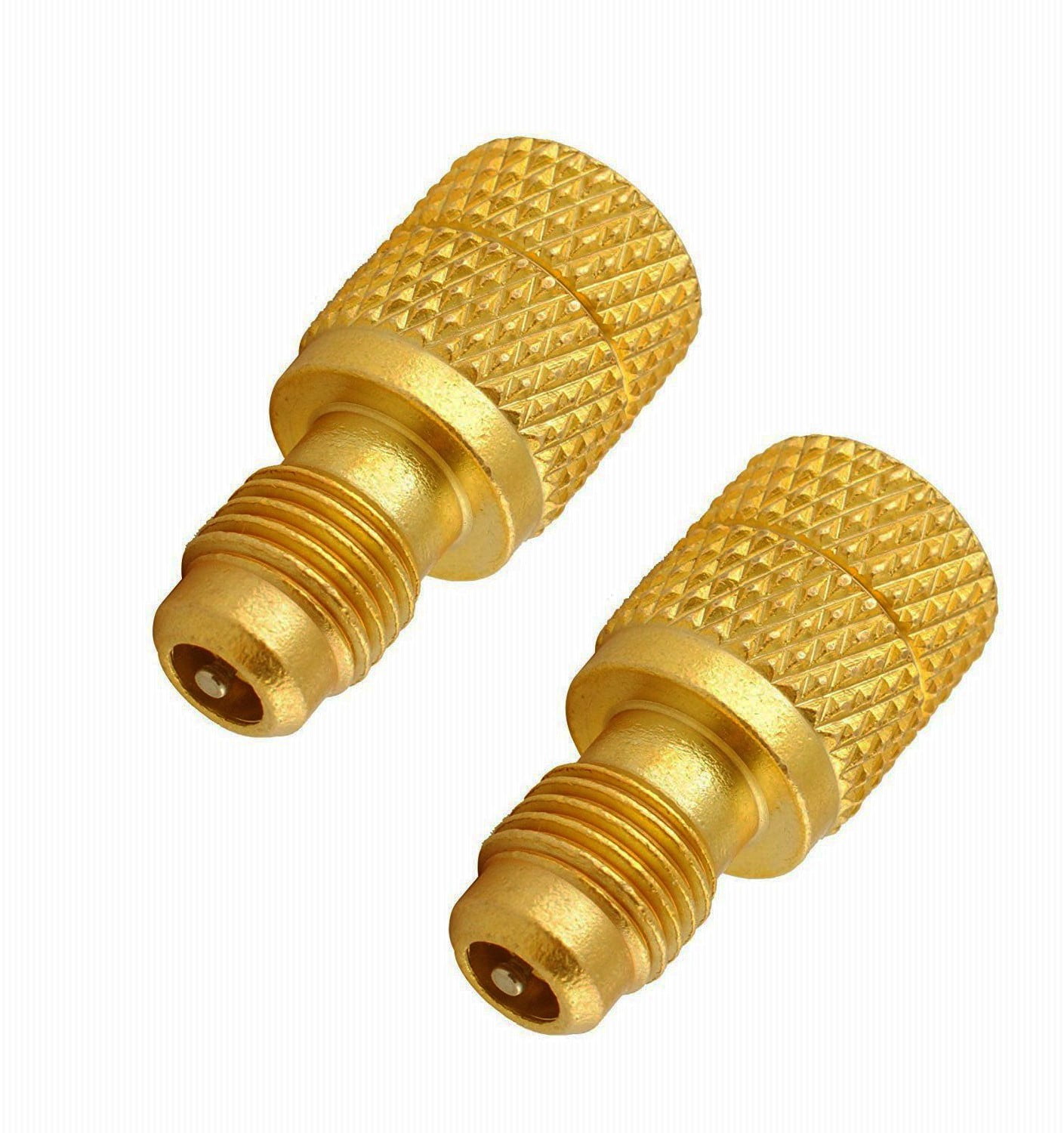 GooMeng R134a Brass Adapter Freon Fitting 1/4" Male to 1/2" Female w ...