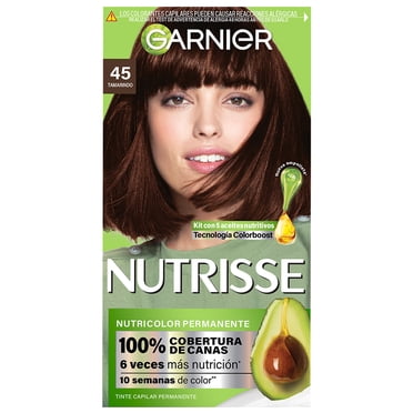 Tinte para cabello Garnier Nutrisse coloríssimos 4460 borgoña | Walmart ...