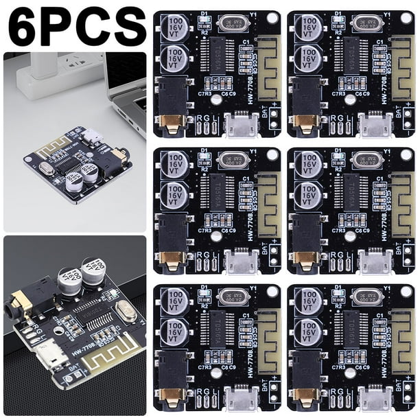 [HW-770B] [Pizarra] Placa decodificadora MP3 altavoz coche placa amplificadora audio módulo ...