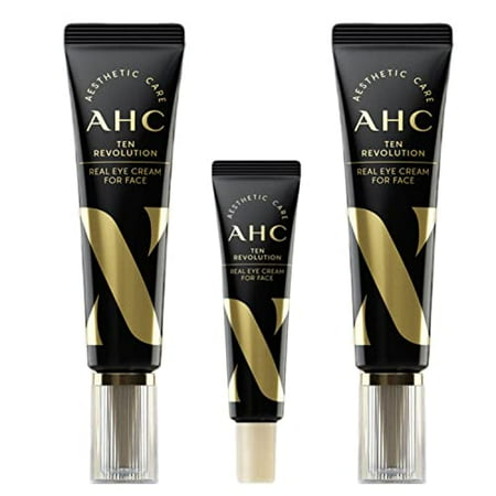 AHC TEN REVOLUTION Real Eye Cream for Face Season10 (30ml+30ml+12ml ...
