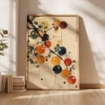Affixzi Japanese Persimmon Poster, Modern Asian Wall Art, Abstract ...