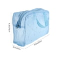 BESTYASH 5Pcs Assorted Color Toiletry Bags Durable PVC Travel Makeup ...