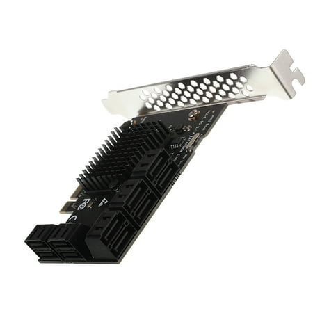 maskred PCI-E to SATA Extender Splitter High PCI-Express Expansion Card ...