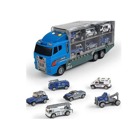 Large Container Truck Toy Model Engineering Container Truck F | Walmart ...