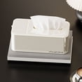 NANMELX Modern Tissue Dispenser ABS Paper Towel Box for Home and Office ...