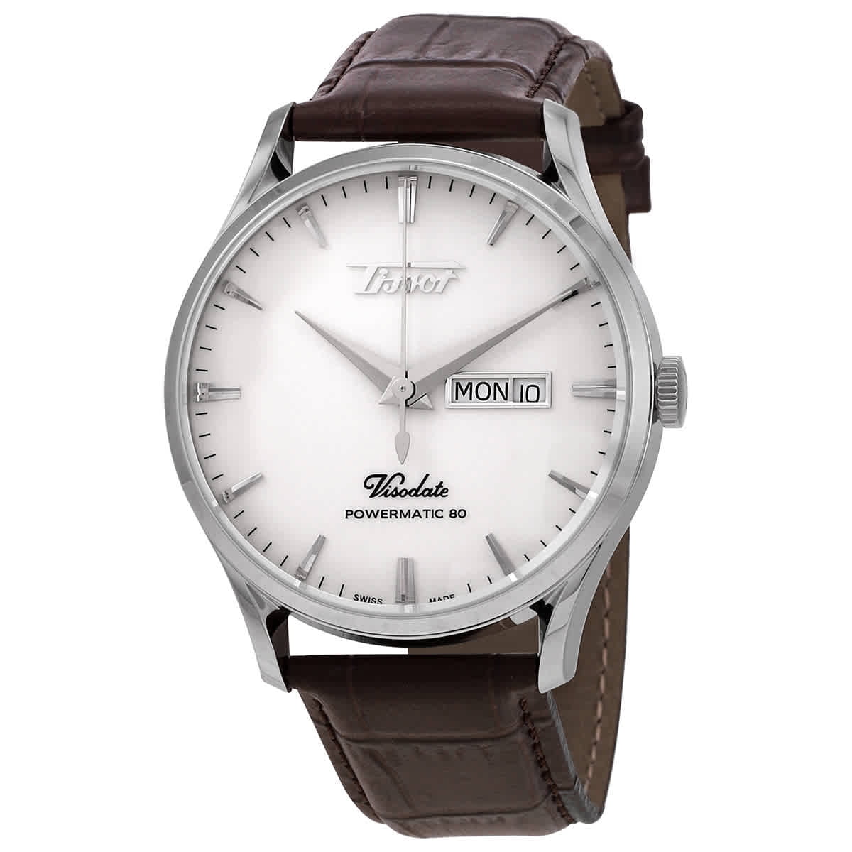 Tissot Heritage Automatic Silver Opalin Dial Men's Watch T1184301627100 ...