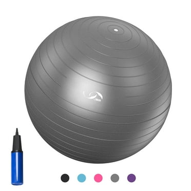 Yoga Balls PVC Inflatable Balance Fitness Gymnastic Exercise Ball 25cm ...